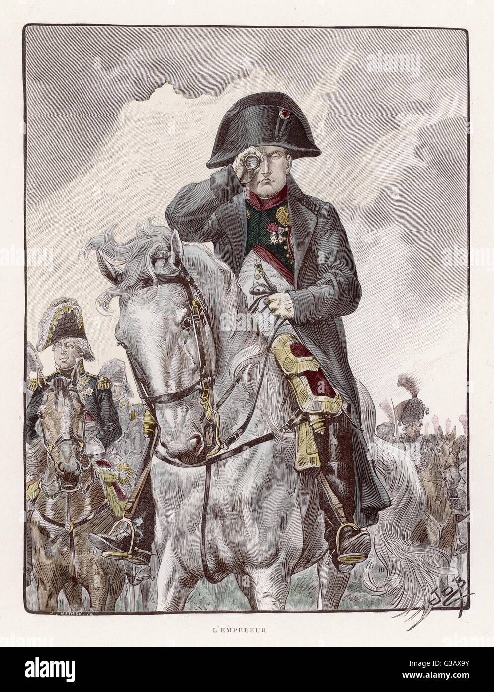 Napoleon at the battle of marengo hi-res stock photography and images ...