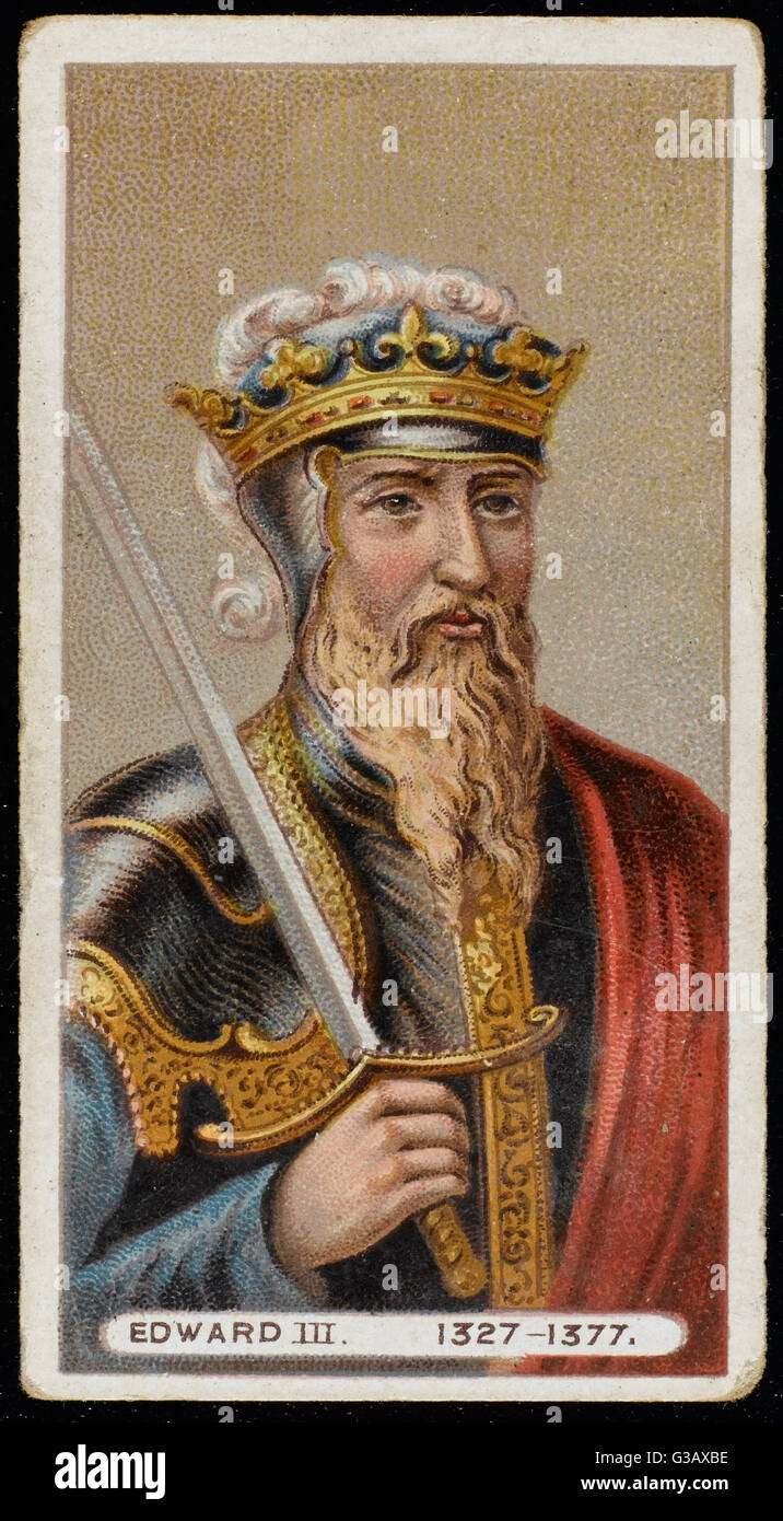 EDWARD III King of England (1327-77) Date: 1312 - 1377 Stock Photo - Alamy