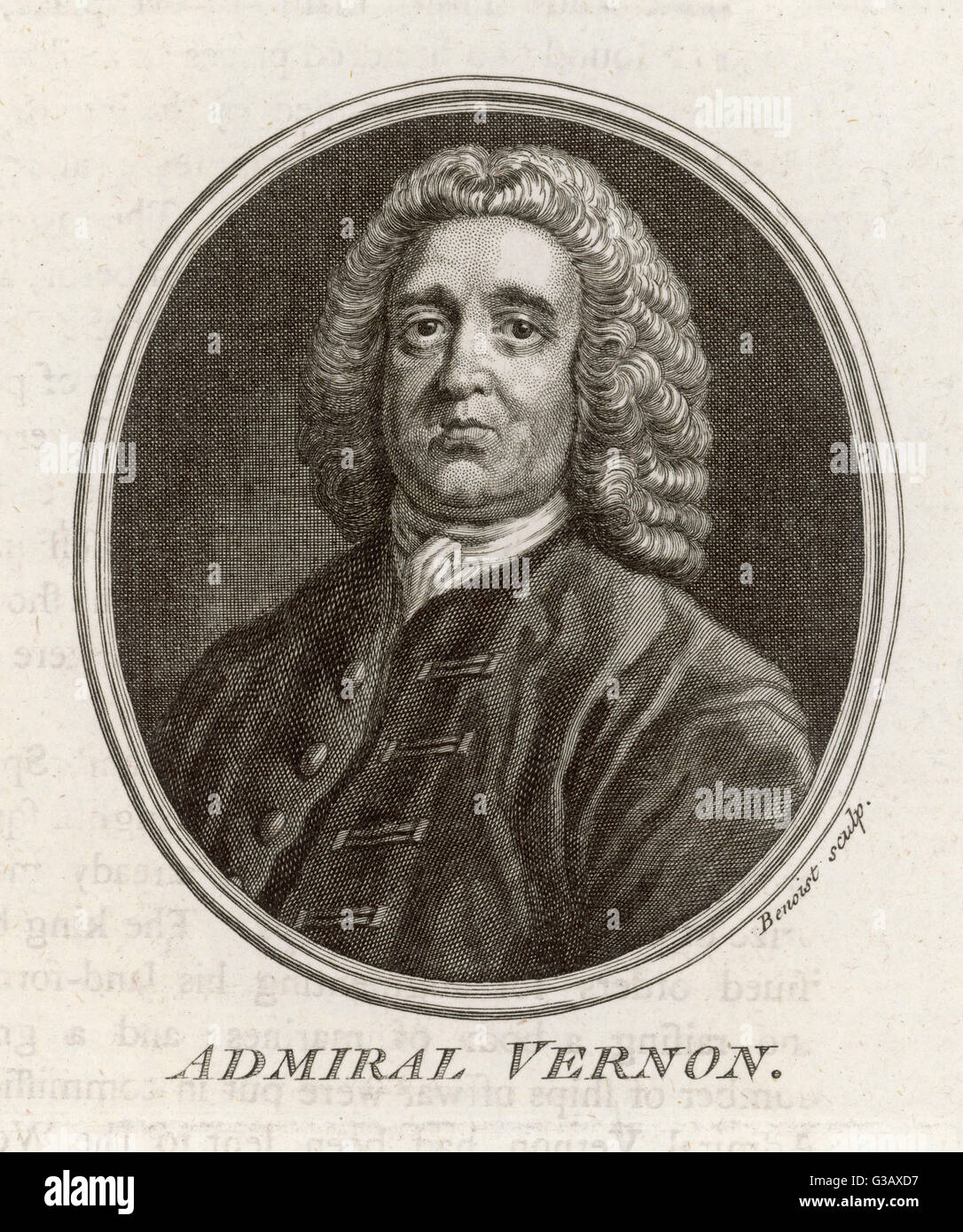 Edward vernon english admiral hi-res stock photography and images - Alamy