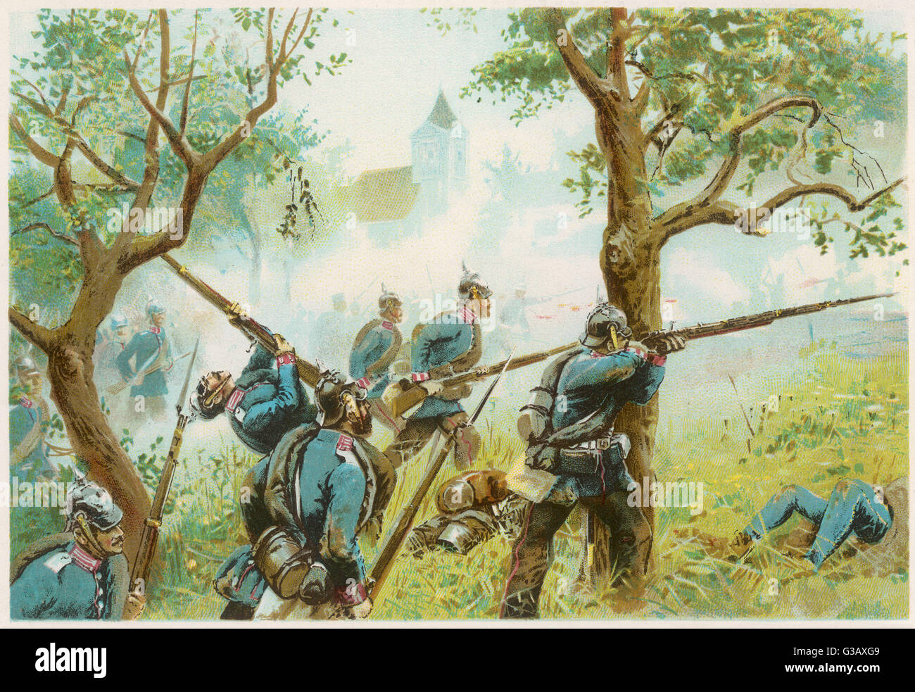 BATTLE OF KONIGGRATZ Stock Photo - Alamy