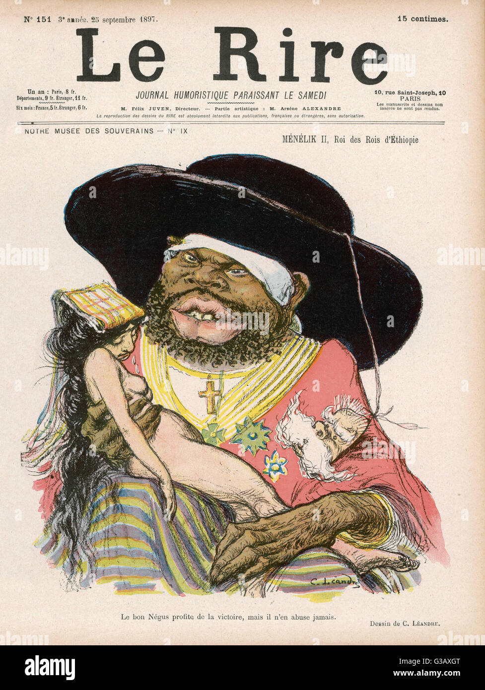 Menelik ii hi-res stock photography and images - Alamy