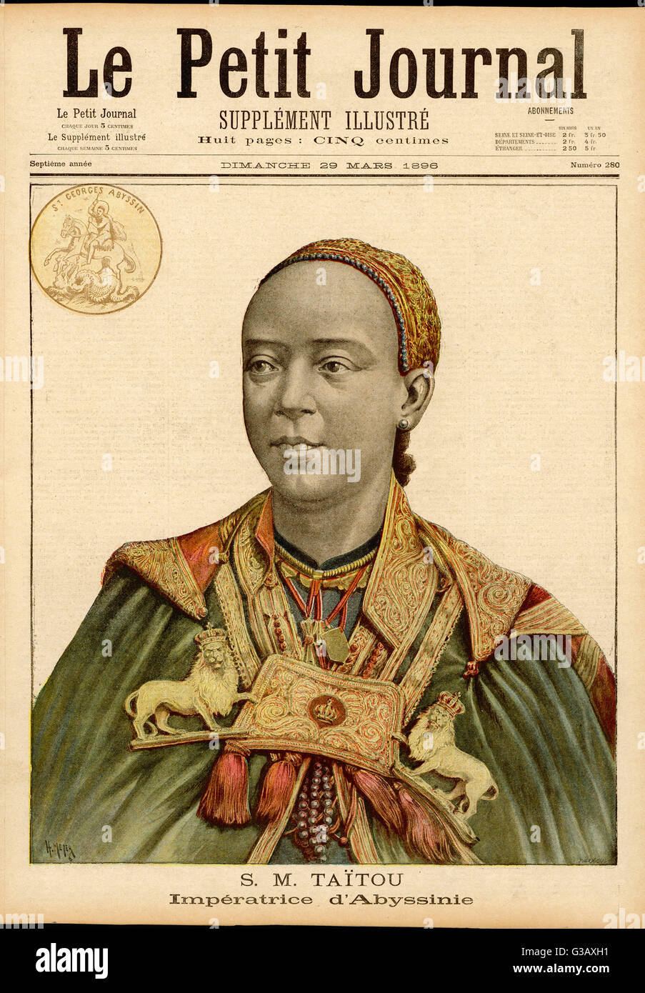 Menelik ii hi-res stock photography and images - Alamy