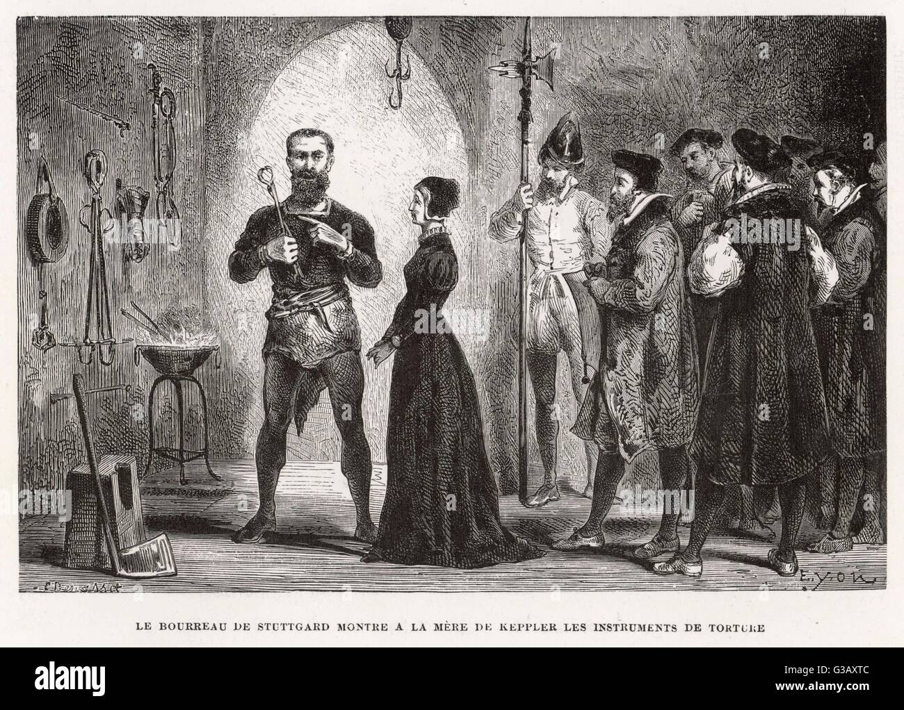 Johannes Kepler, German astrologist, whose mother was arrested as a ...