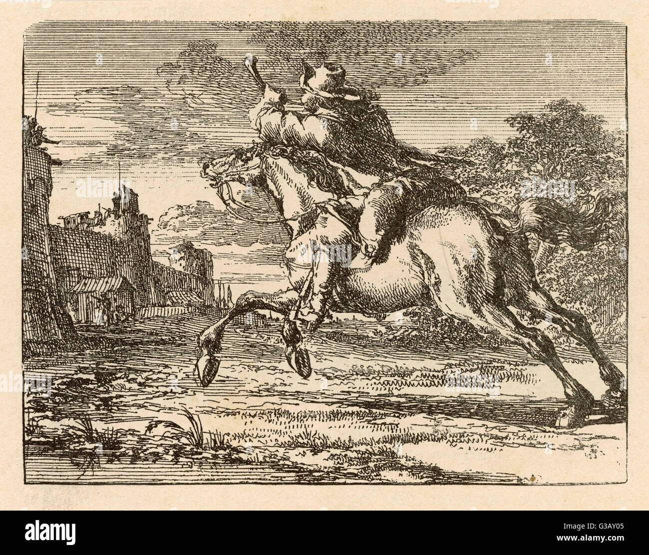 17th century courier hi-res stock photography and images - Alamy