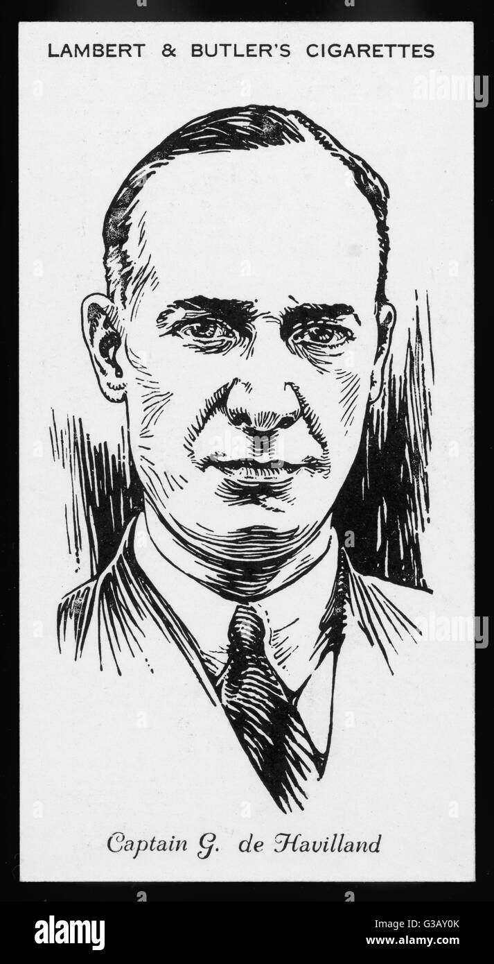 Sir Geoffrey De Havilland Stock Photo - Alamy