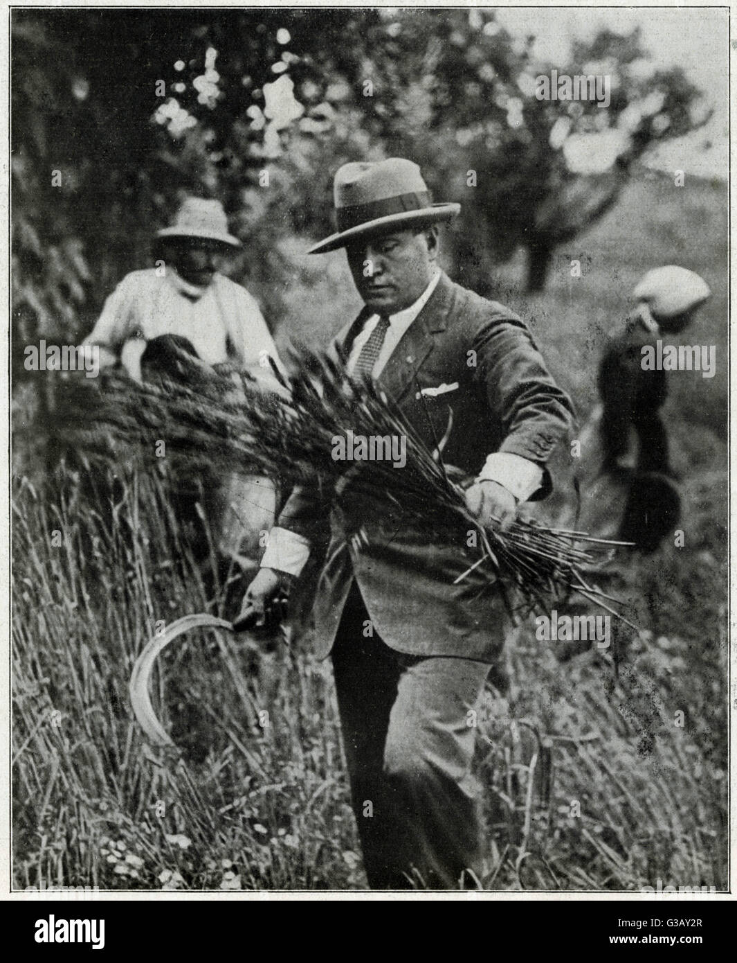Mussolini 1933 hi-res stock photography and images - Alamy