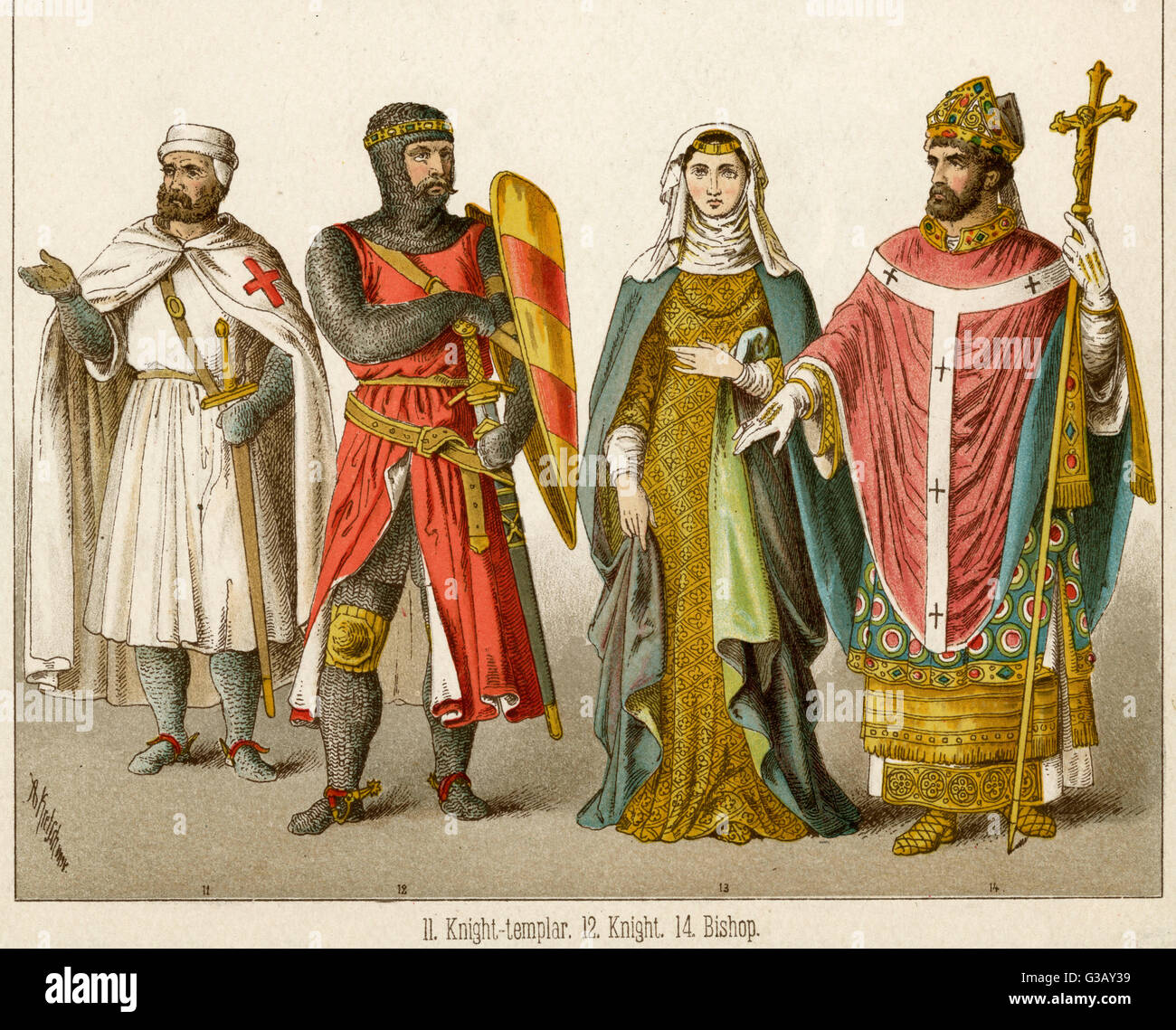 Wearing knight costume hi-res stock photography and images - Alamy