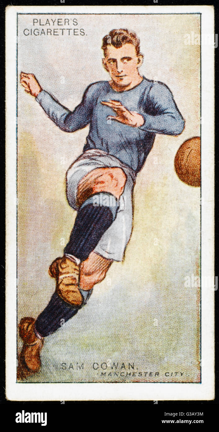 Sam Cowan - Manchester Footballer Stock Photo - Alamy