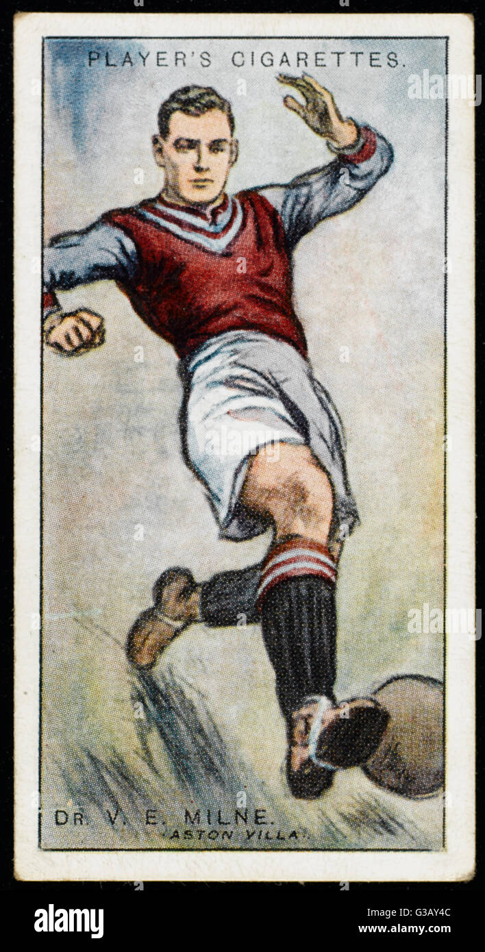 Milne - Aston Villa F'Ball Stock Photo - Alamy