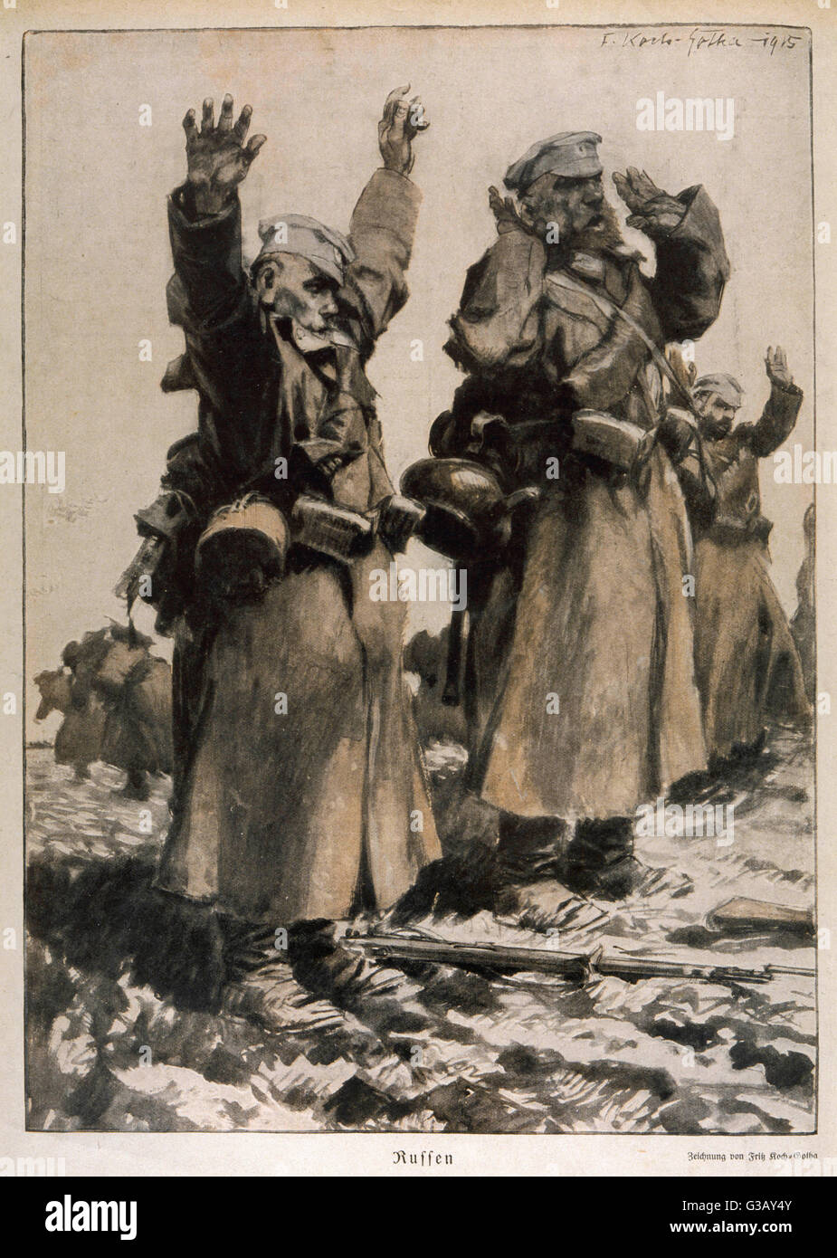 Russian soldiers surrender hi-res stock photography and images - Alamy