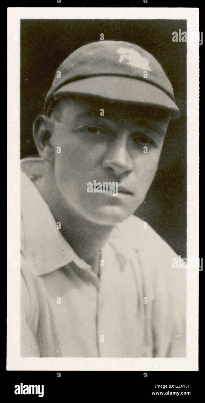 Hammond - Cricketer Stock Photo - Alamy