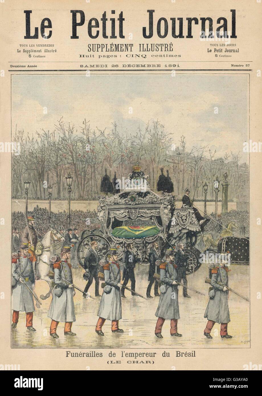 DEATH OF PEDRO II Stock Photo - Alamy