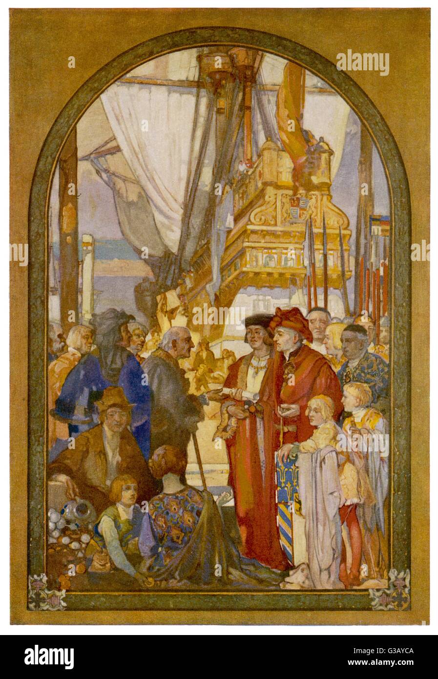 Medieval merchant hi-res stock photography and images - Alamy