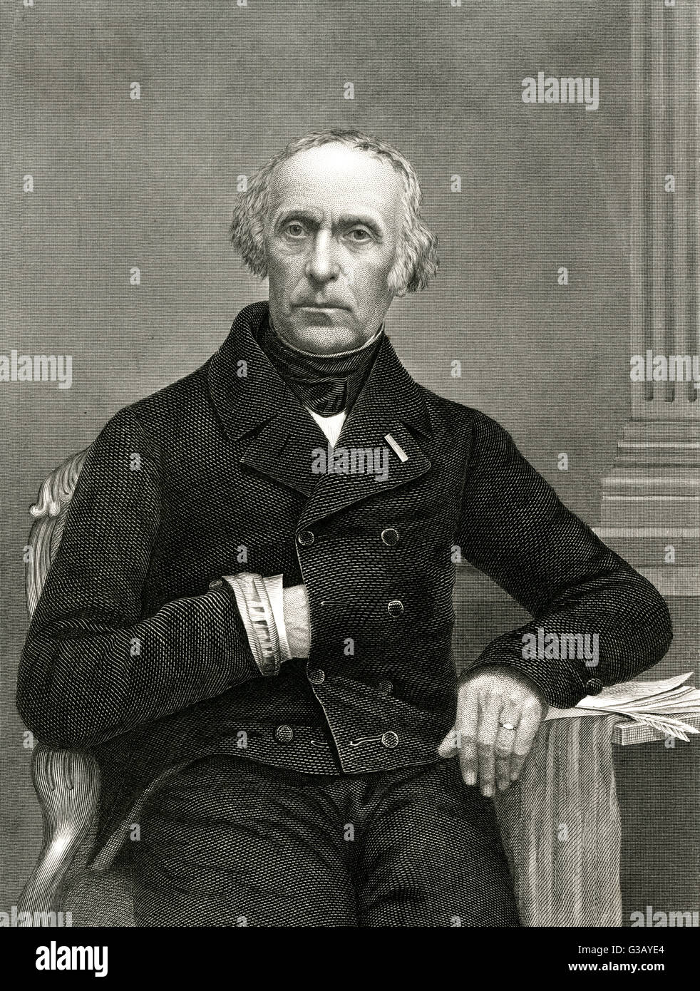 Francis Pierre Guillaume GUIZOT Stock Photo - Alamy