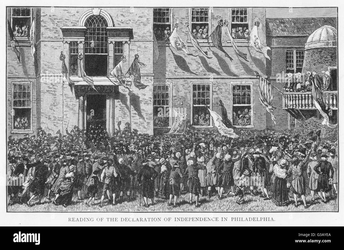 Reading declaration of independence hi-res stock photography and images ...