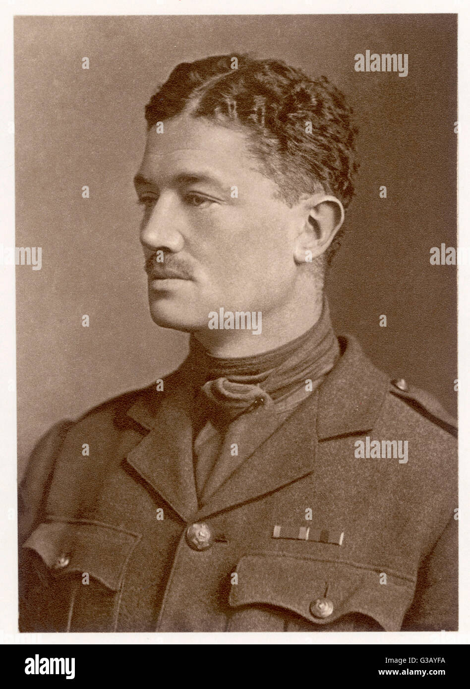 JULIAN GRENFELL World War One soldier and poet Date: 1888 - 1915 Stock ...