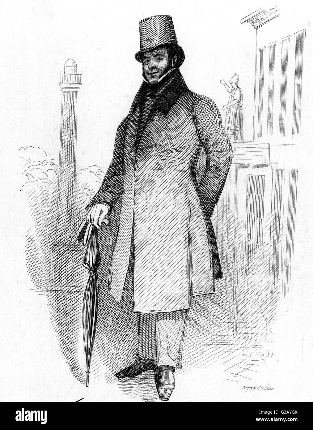 THEODORE HOOK (MACLISE Stock Photo - Alamy