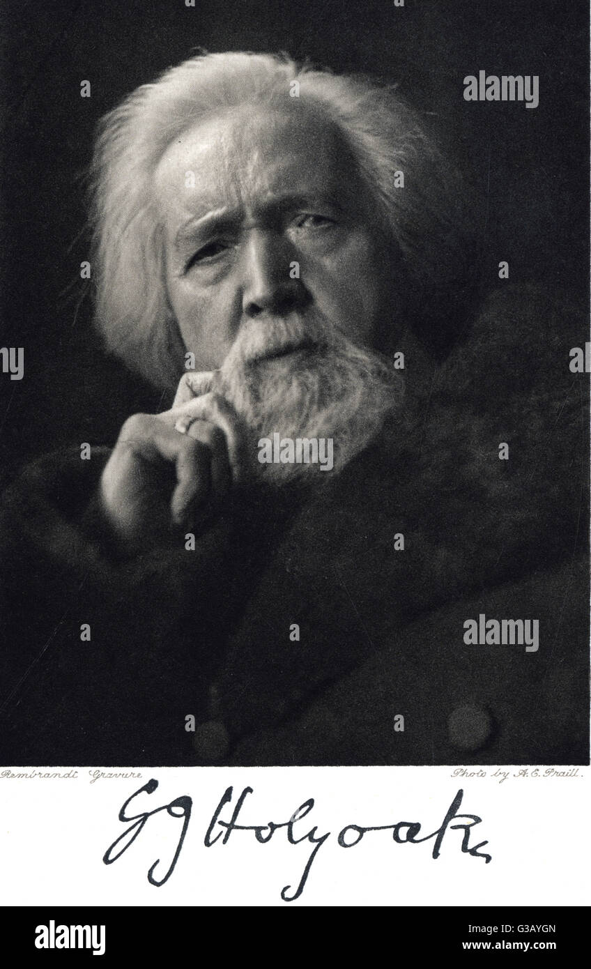GEORGE JACOB HOLYOAKE Stock Photo - Alamy