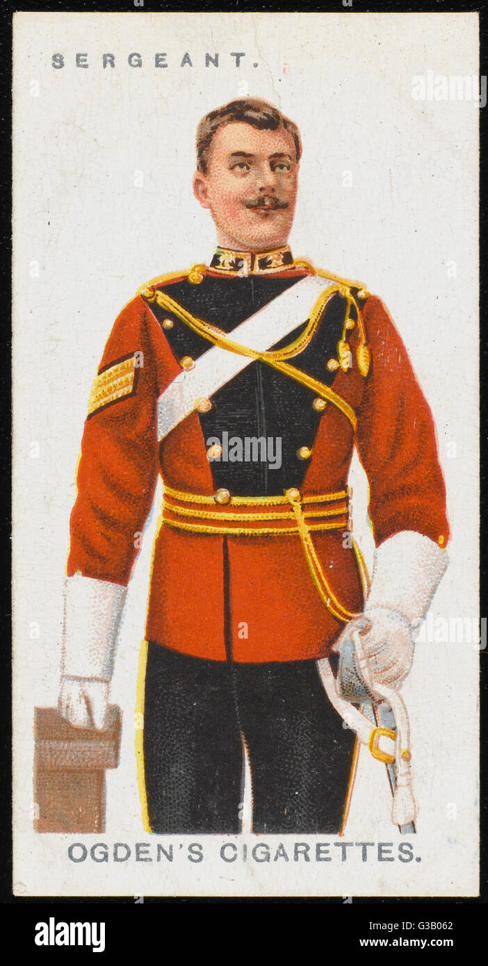 A Sergeant from the 16th Lancers (the Queen's Stock Photo - Alamy