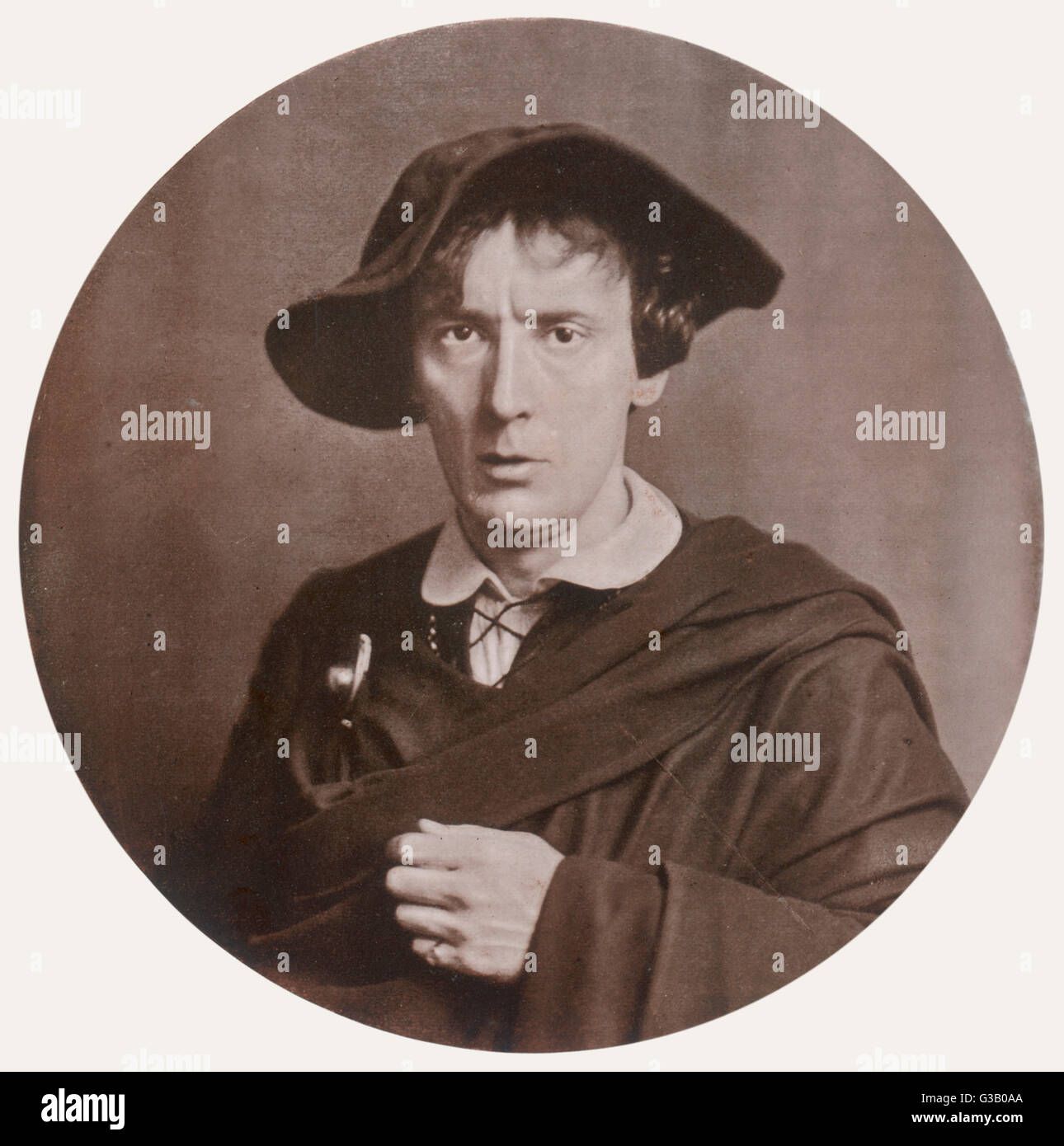 Henry Irving 1838 1905 English Actor Manager High Resolution Stock ...