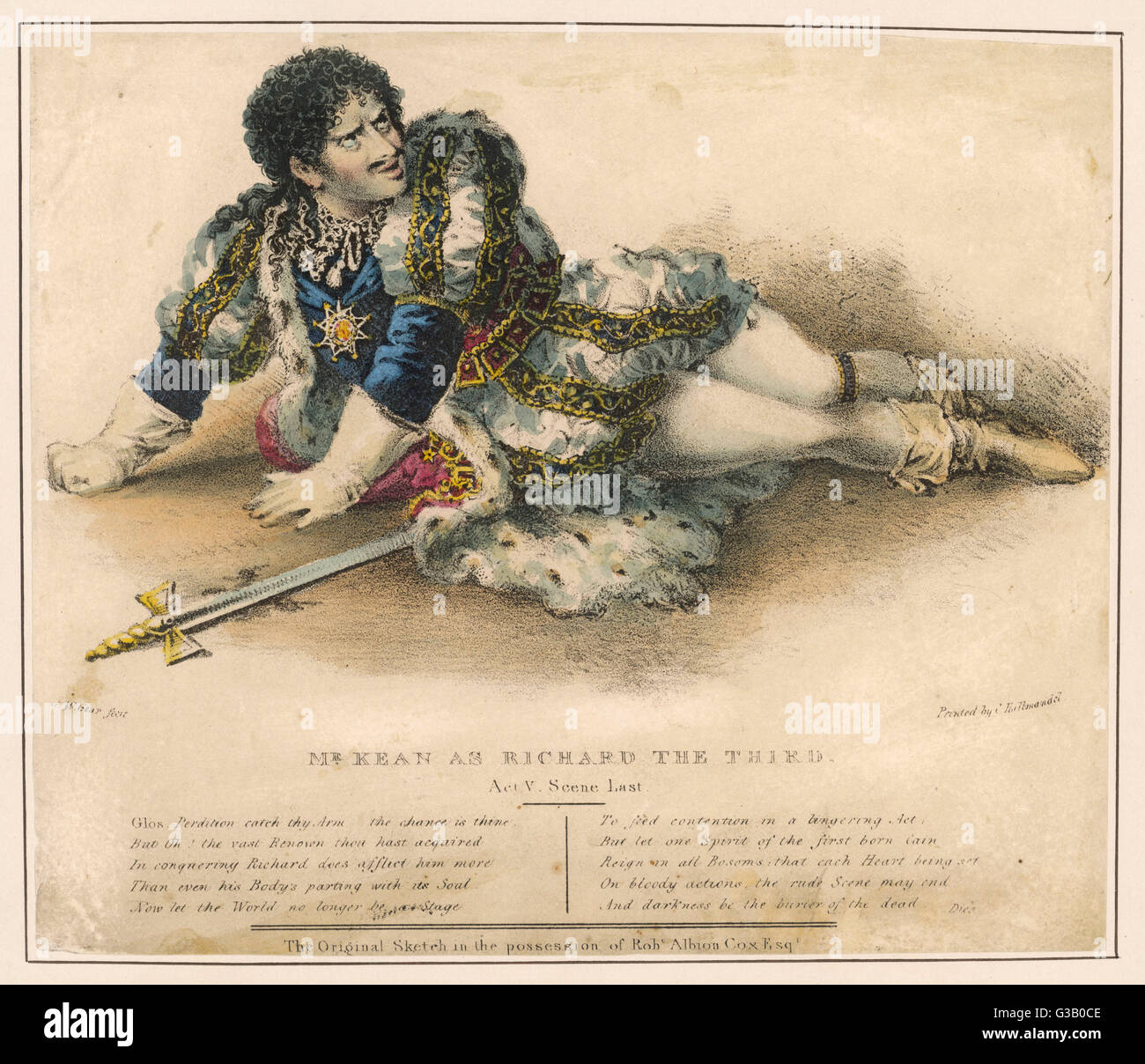 Edmund kean as richard the iii hi-res stock photography and images - Alamy