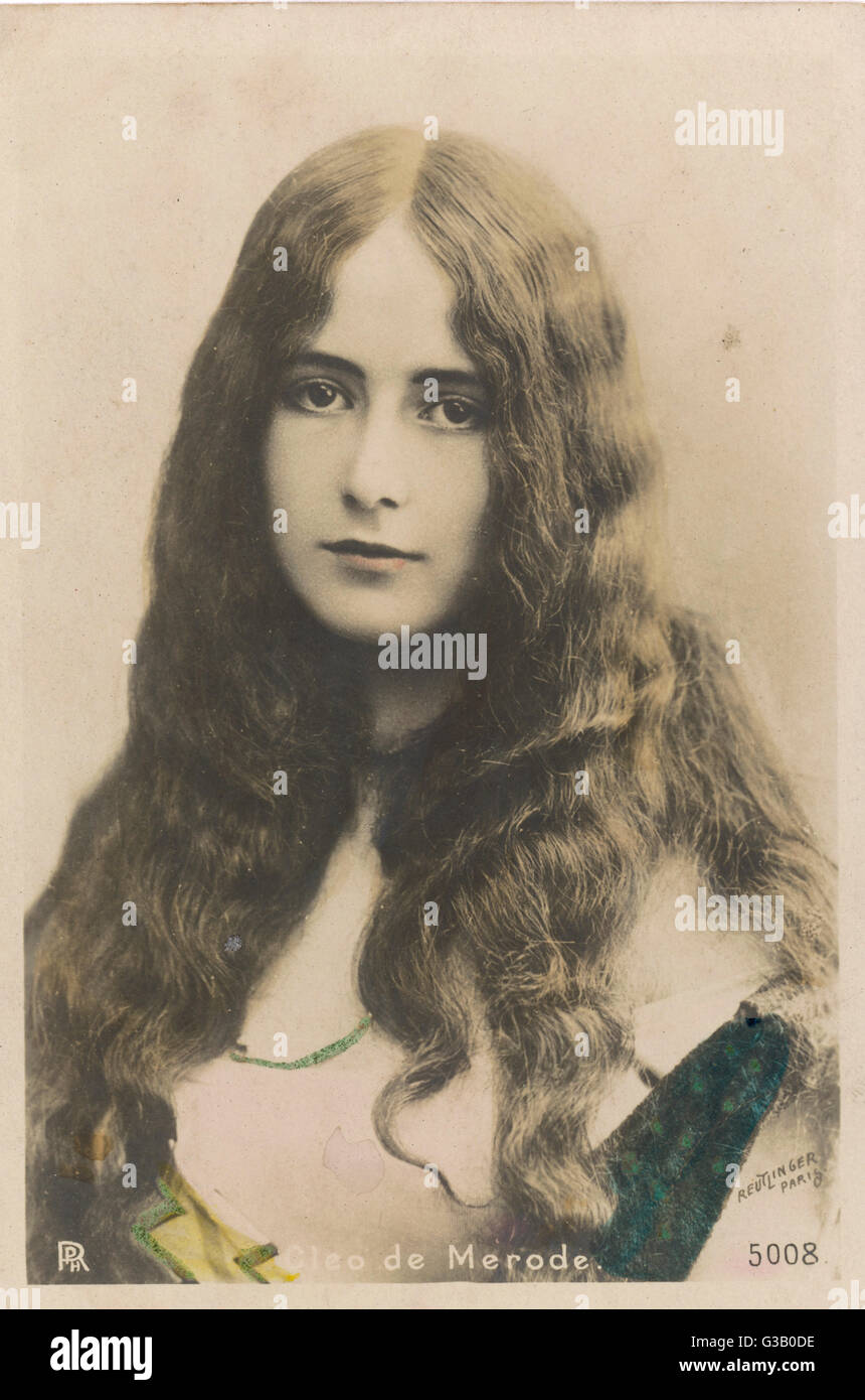 Cleo De Merode Stock Photo - Alamy