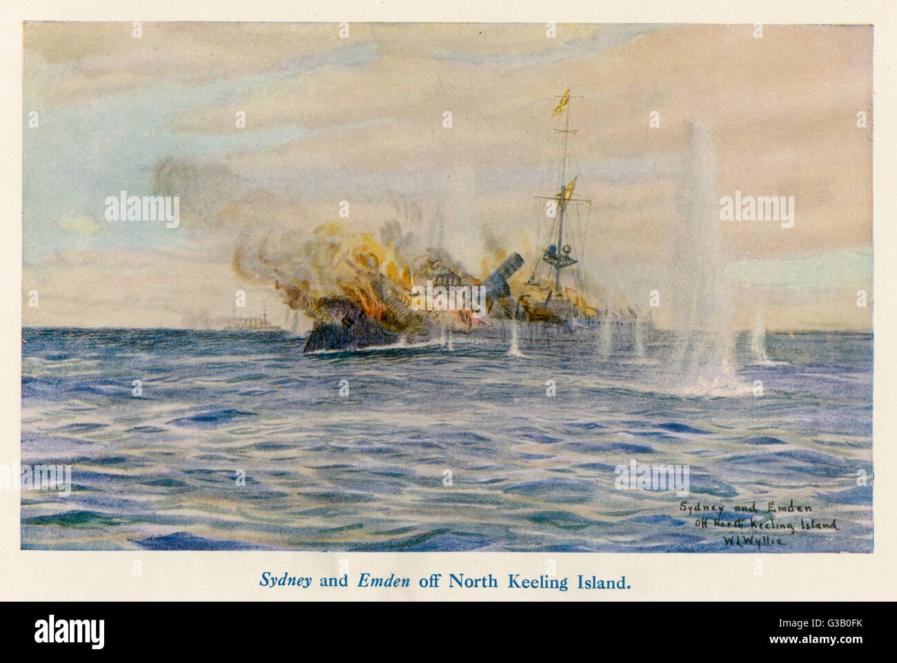 Emden german cruiser hi-res stock photography and images - Alamy