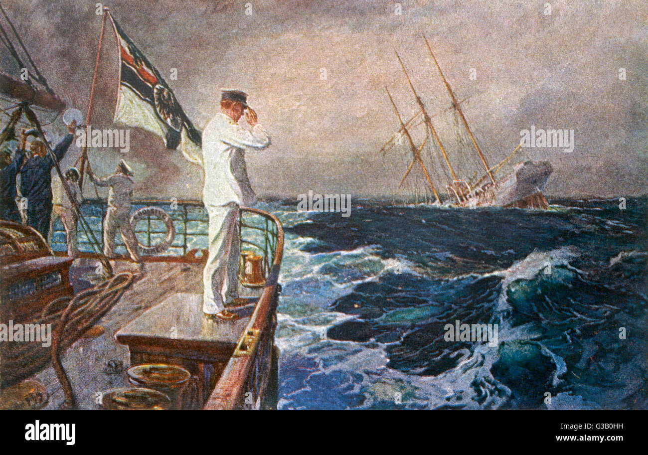 The captain german warship hi-res stock photography and images - Alamy