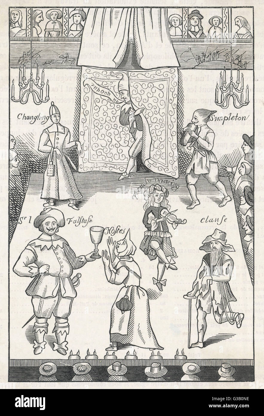 17TH CENTURY FARCES Stock Photo - Alamy