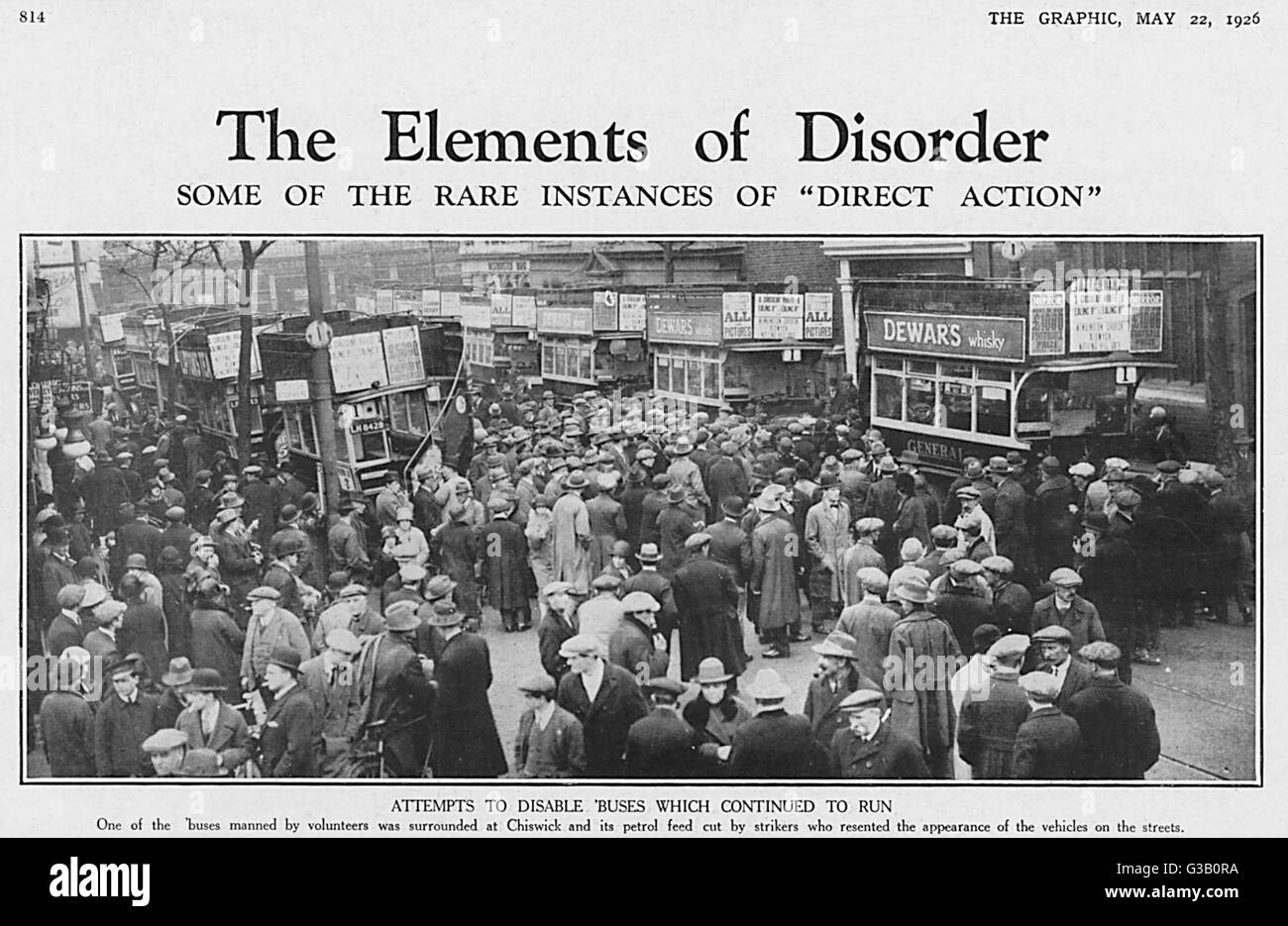 GENERAL STRIKE 1926 Stock Photo - Alamy