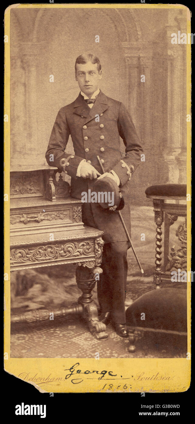 GEORGE V/DEBENHAM SEPIA Stock Photo - Alamy