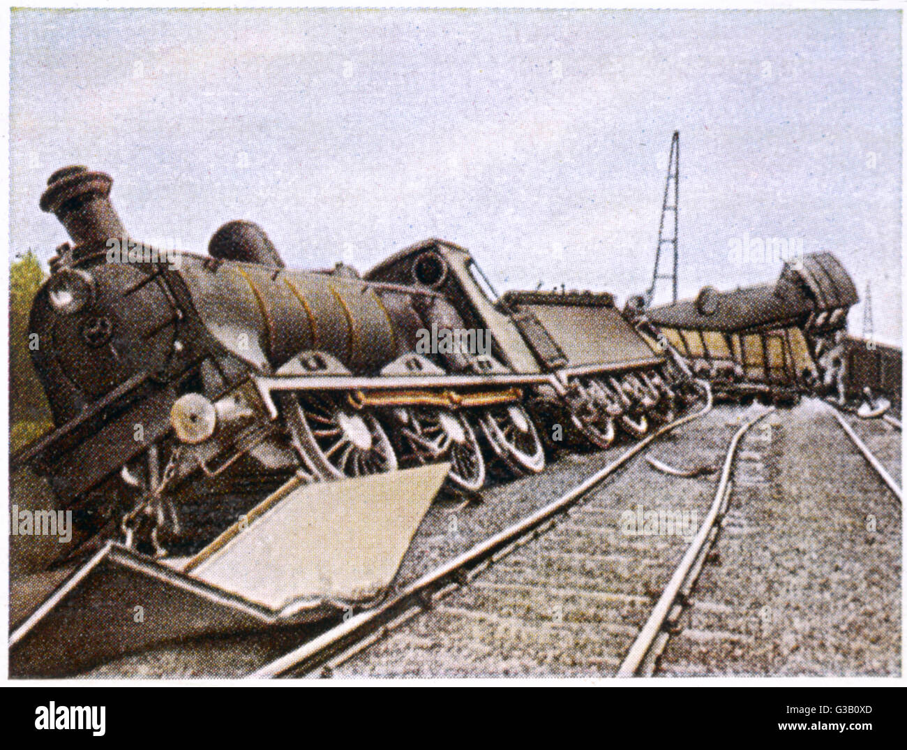 Steam Train Derail