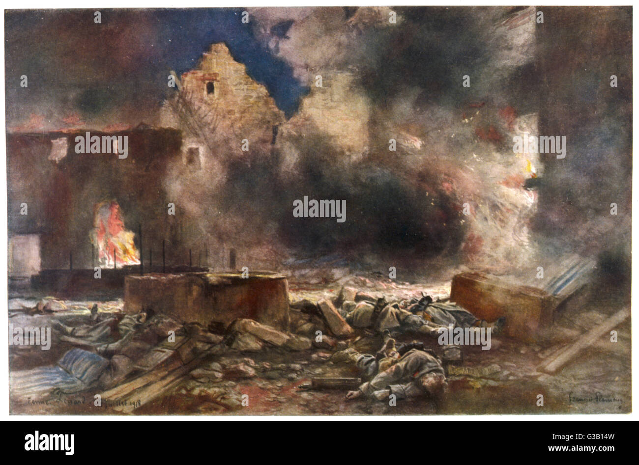 1918 lessard hi-res stock photography and images - Alamy