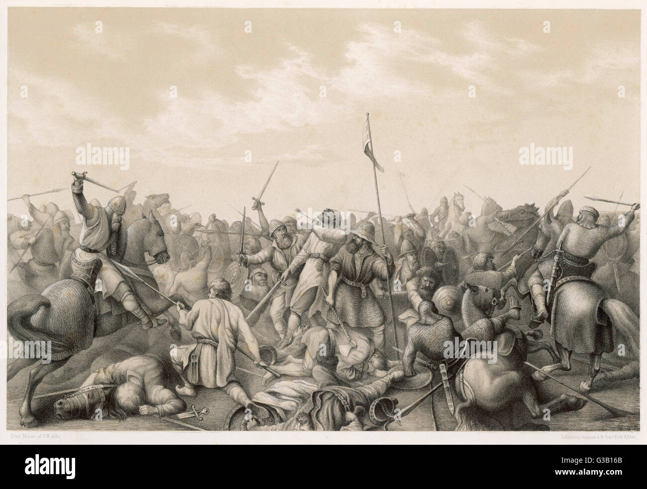 Battle of stamford bridge harald hi-res stock photography and images ...
