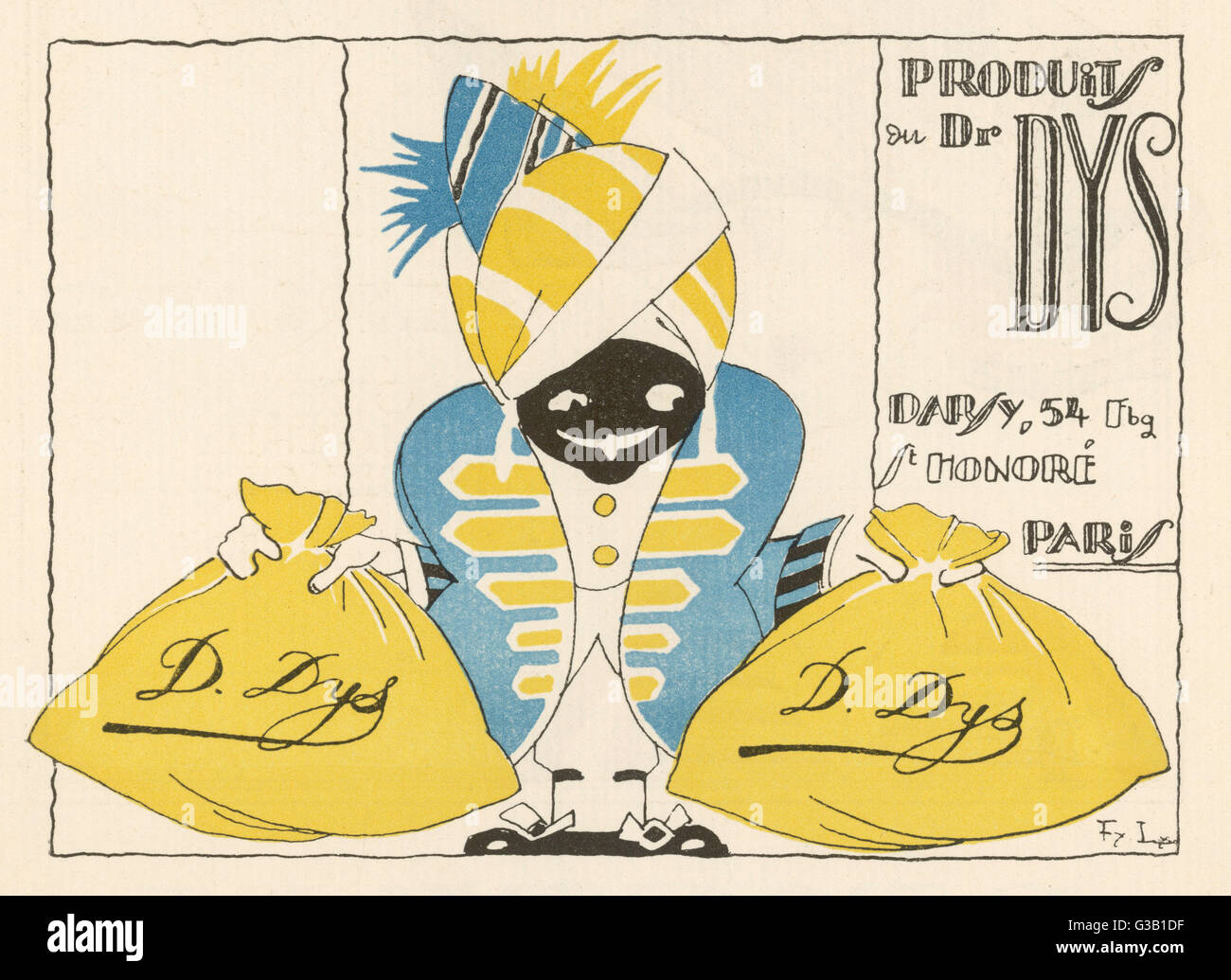 ADVERT/DR DYS PARIS Stock Photo - Alamy