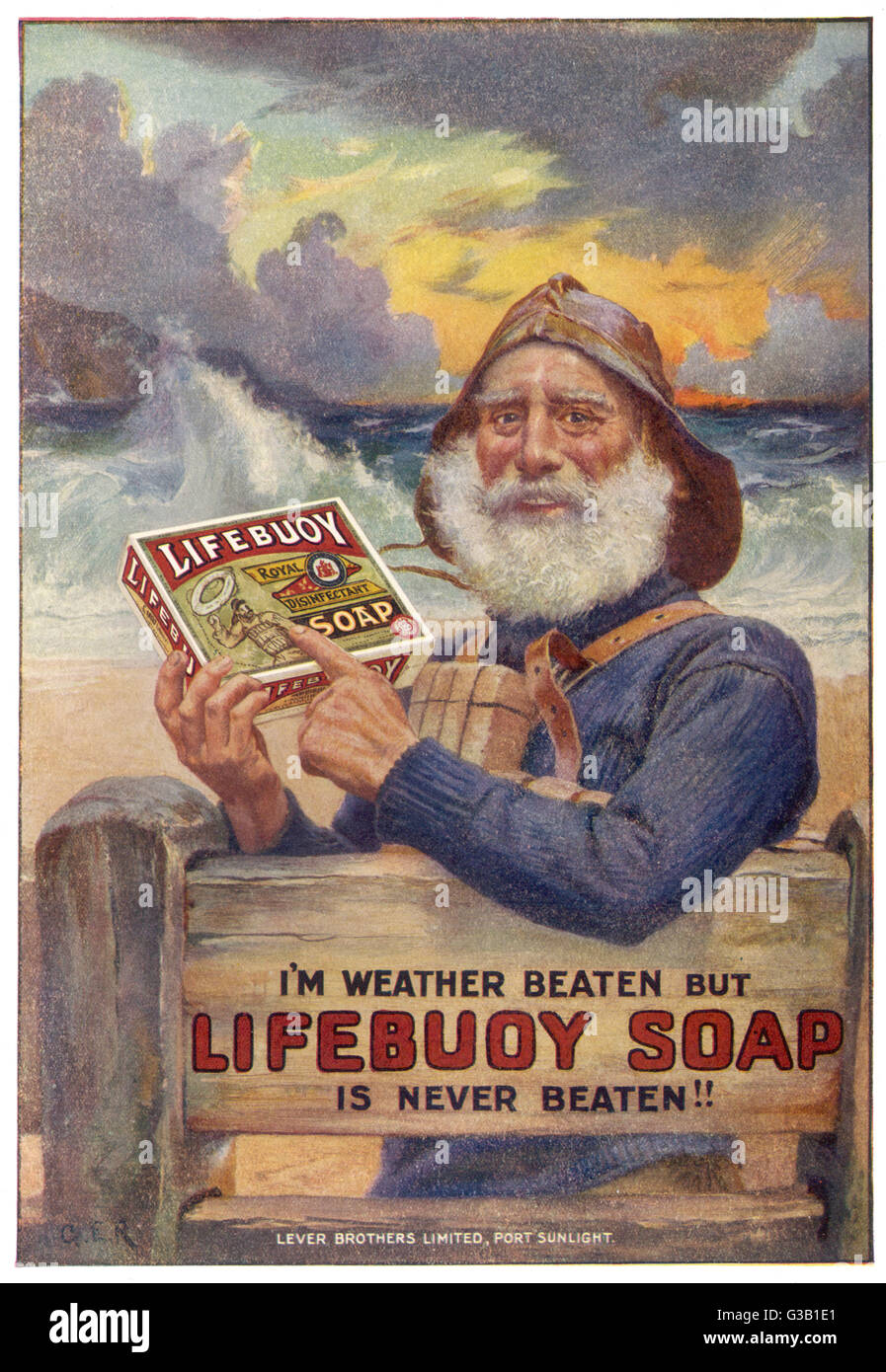 Lifebuoy soap advert hi-res stock photography and images - Alamy