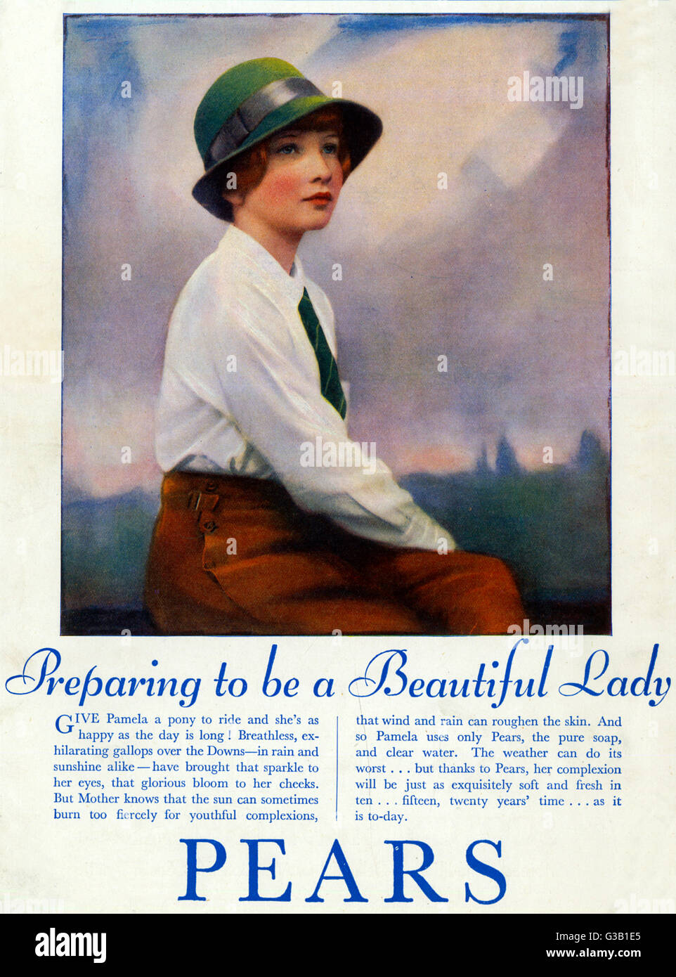 Pears soap advert hi-res stock photography and images - Alamy