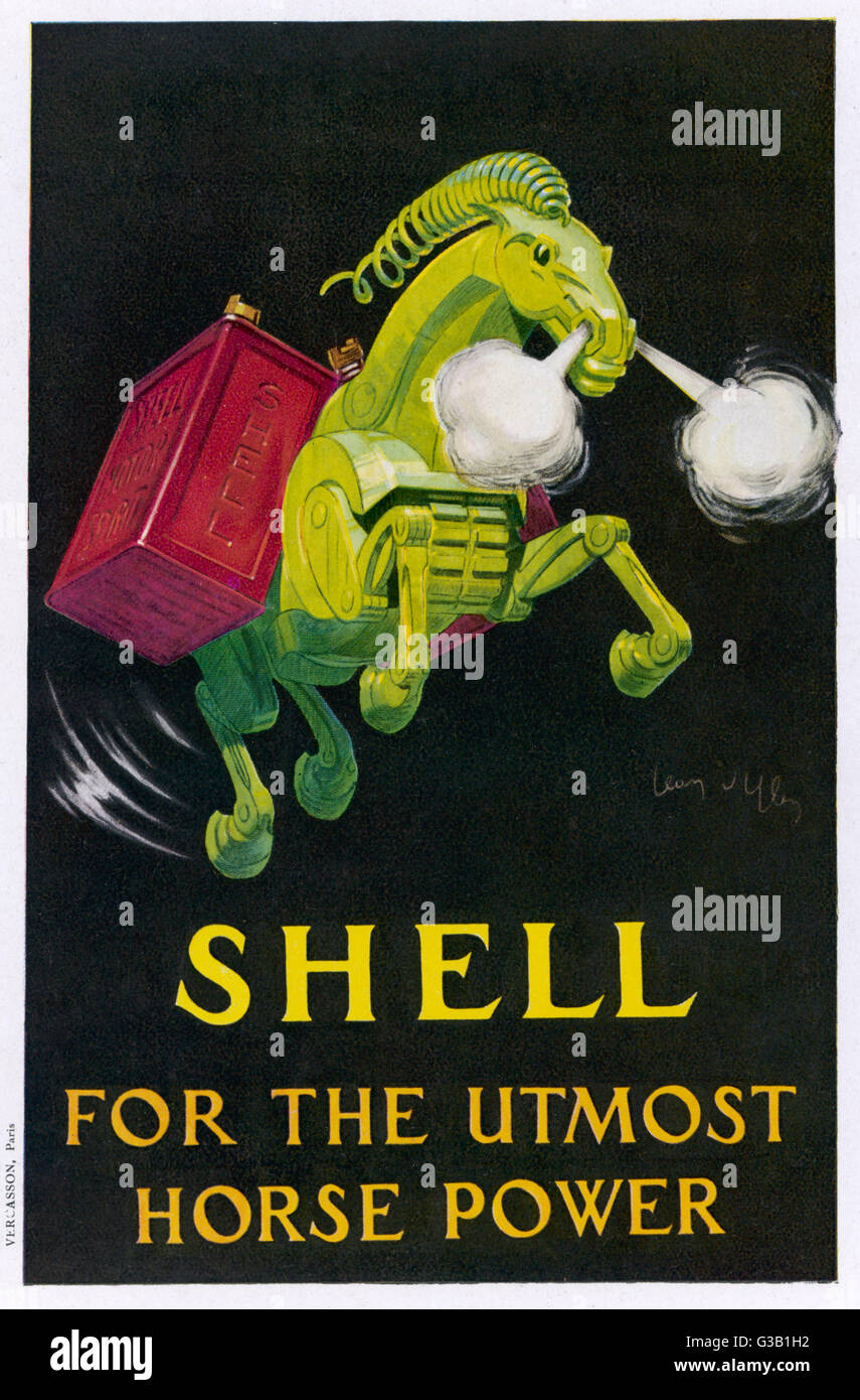 Shell oil advertising hi-res stock photography and images - Alamy
