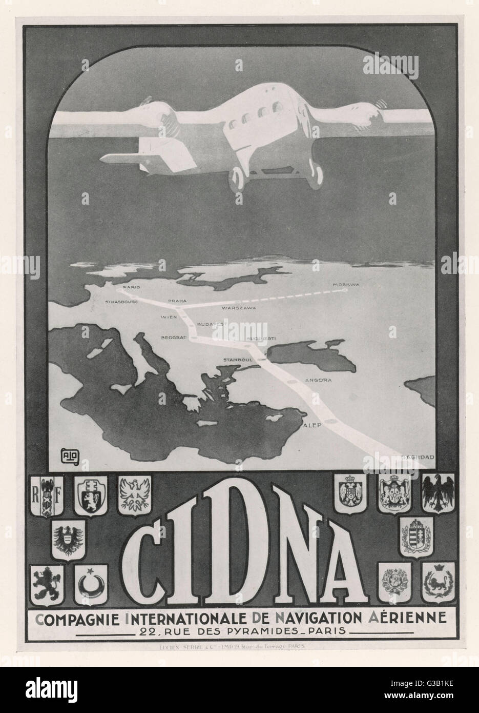 ADVERT / CINDA AIRLINE Stock Photo - Alamy