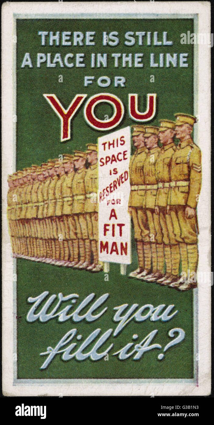 Ww1 recruitment posters hi-res stock photography and images - Alamy