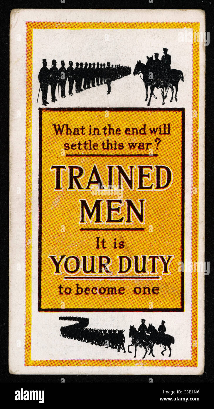 Wwi recruitment poster hi-res stock photography and images - Alamy