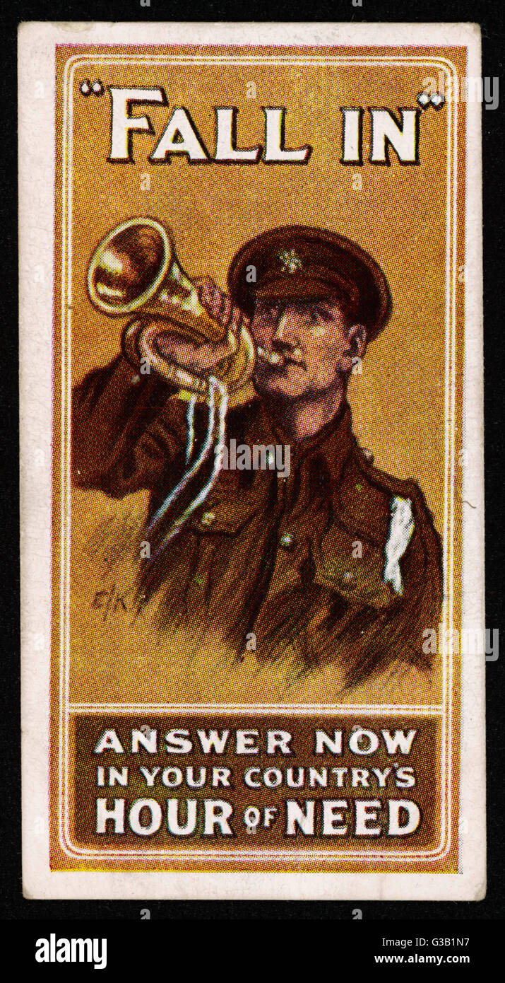 Recruitment poster ww1 hi-res stock photography and images - Alamy