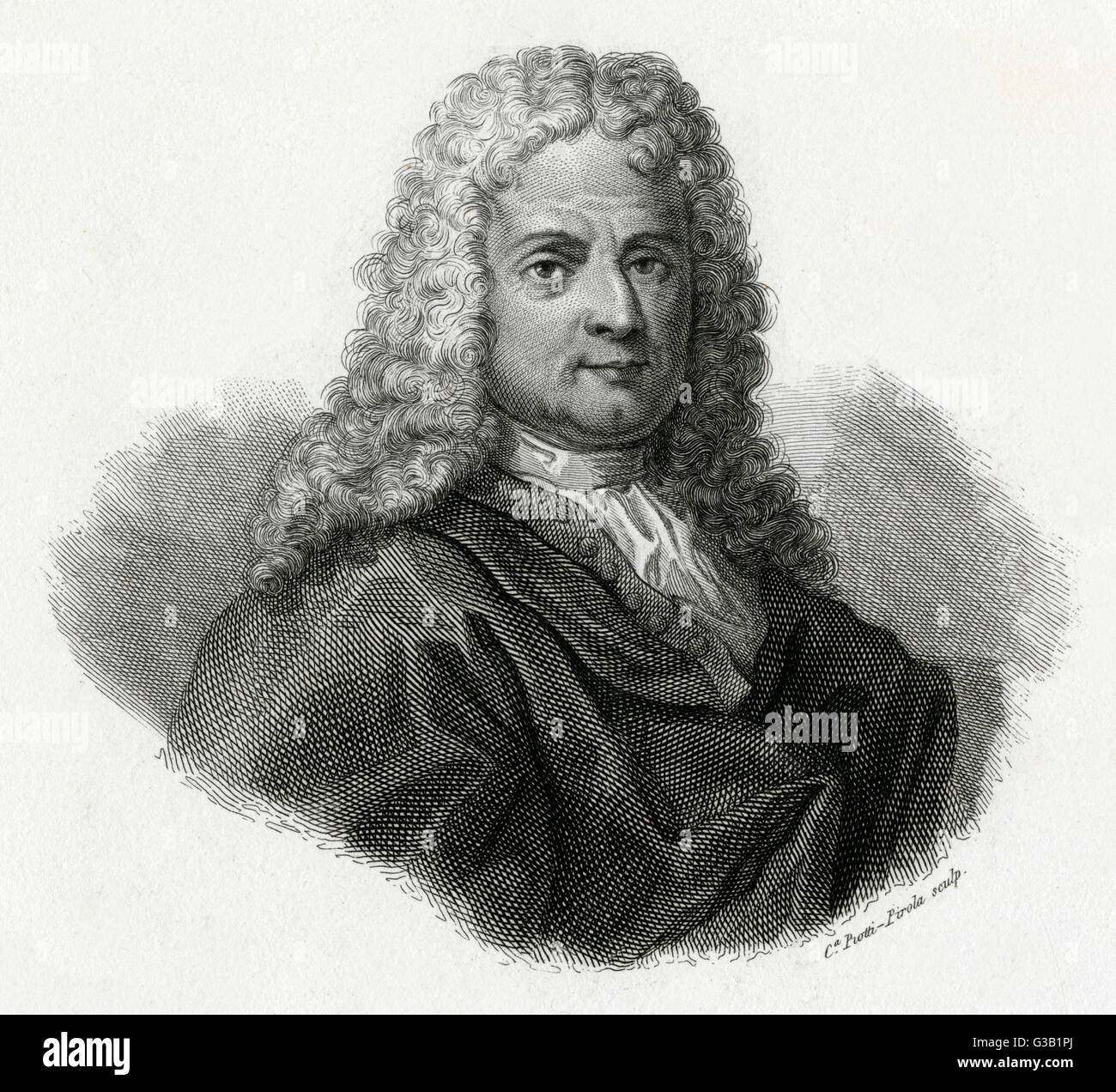 JACOPO, CONTE RICCATI Italian mathematician Date: 1676 - 1754 Stock ...