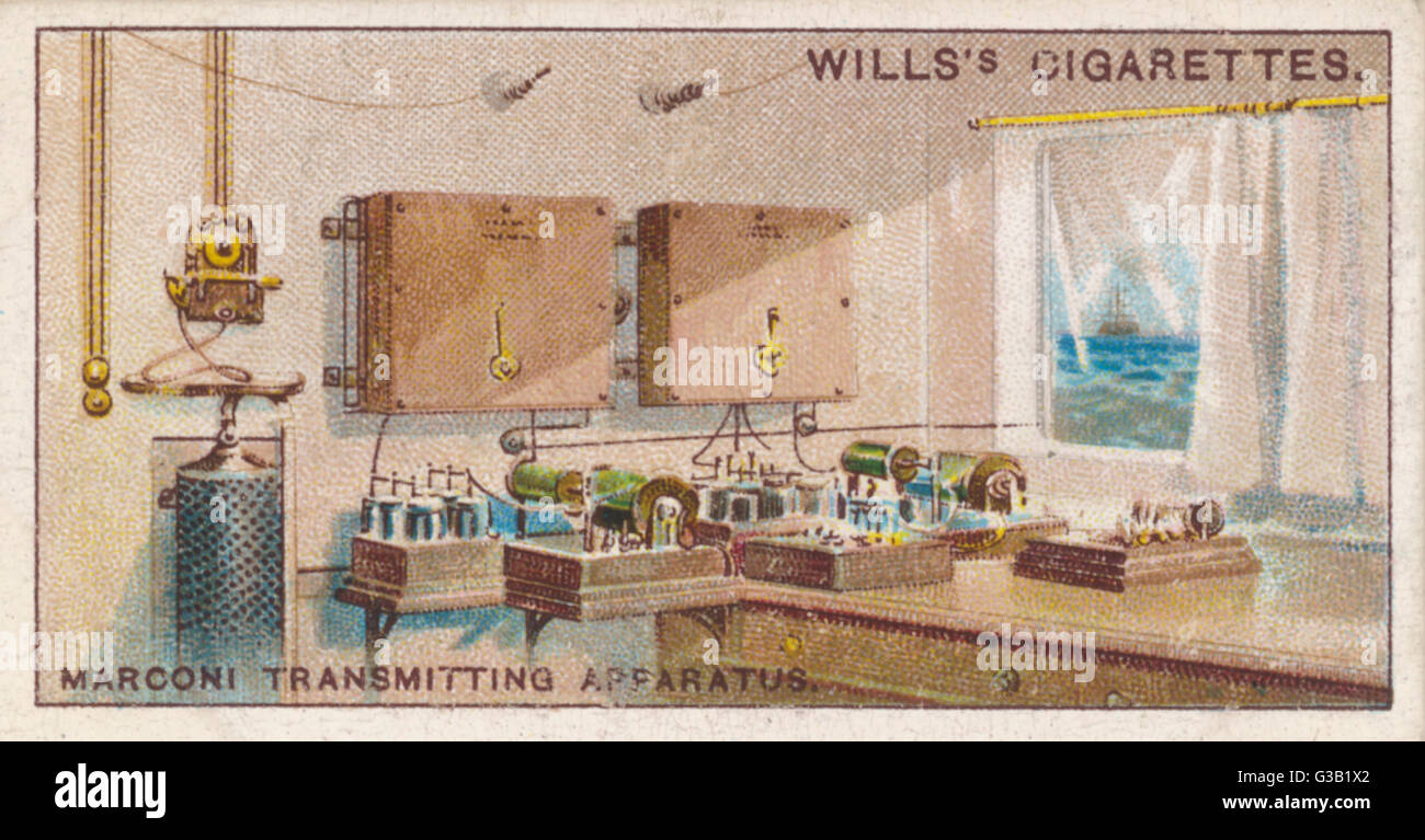 Marconi radio transmitter hi-res stock photography and images - Alamy