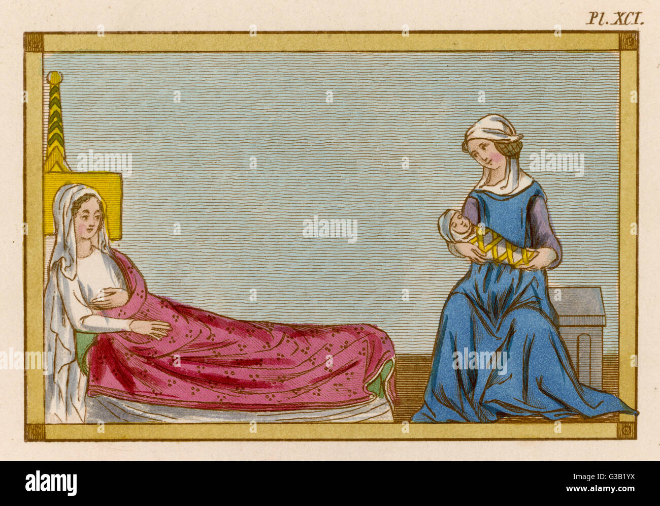 Medieval bed hi-res stock photography and images - Alamy