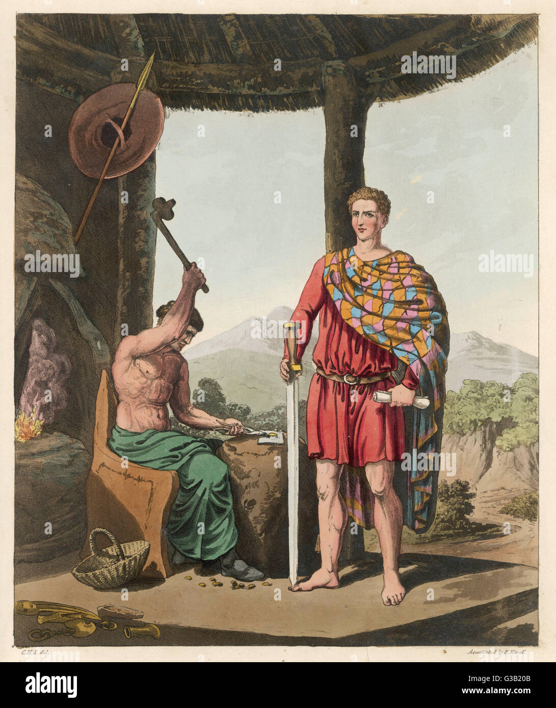 Romanised briton hi-res stock photography and images - Alamy