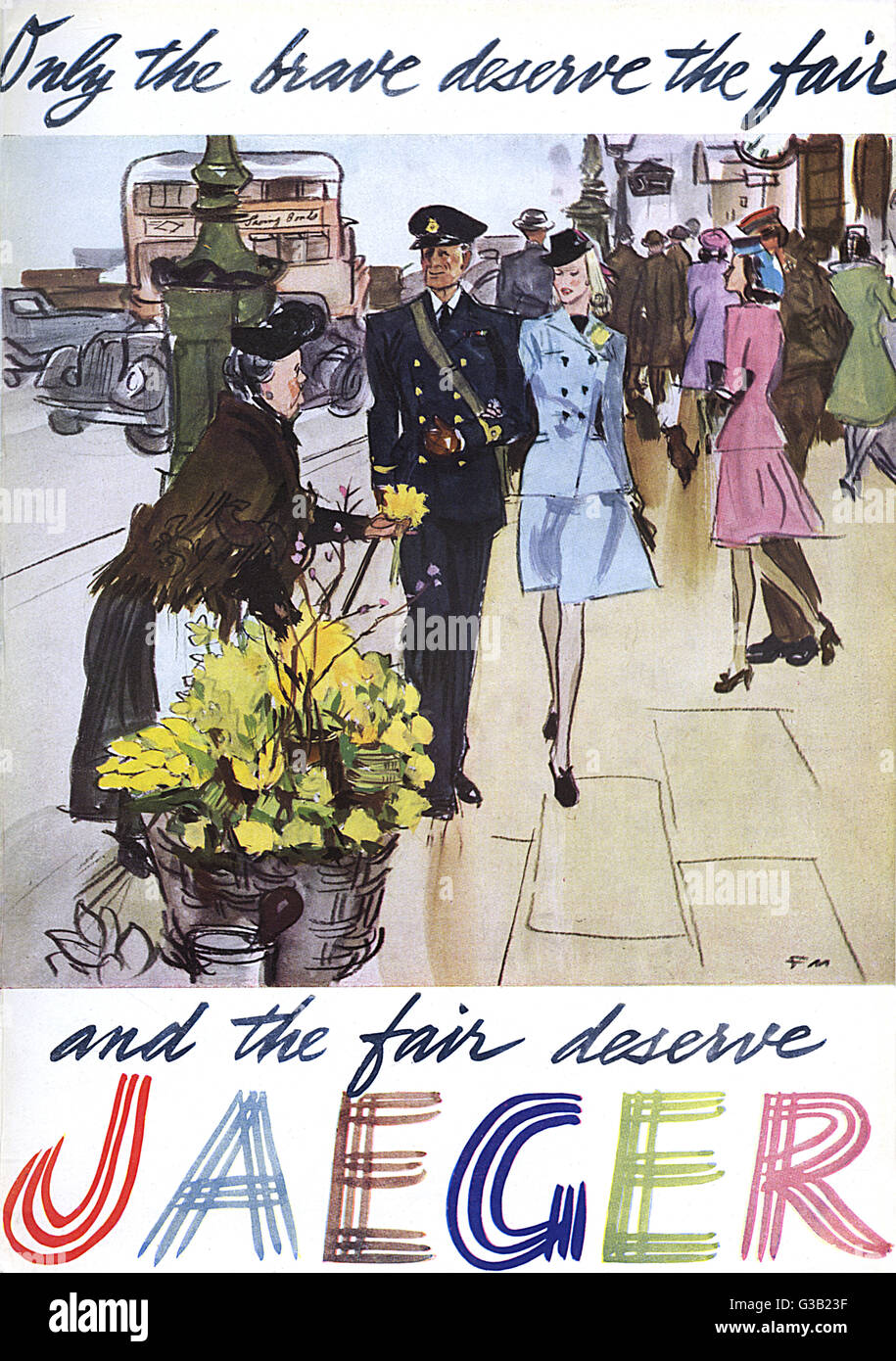 1940s fashion advert hi-res stock photography and images - Alamy