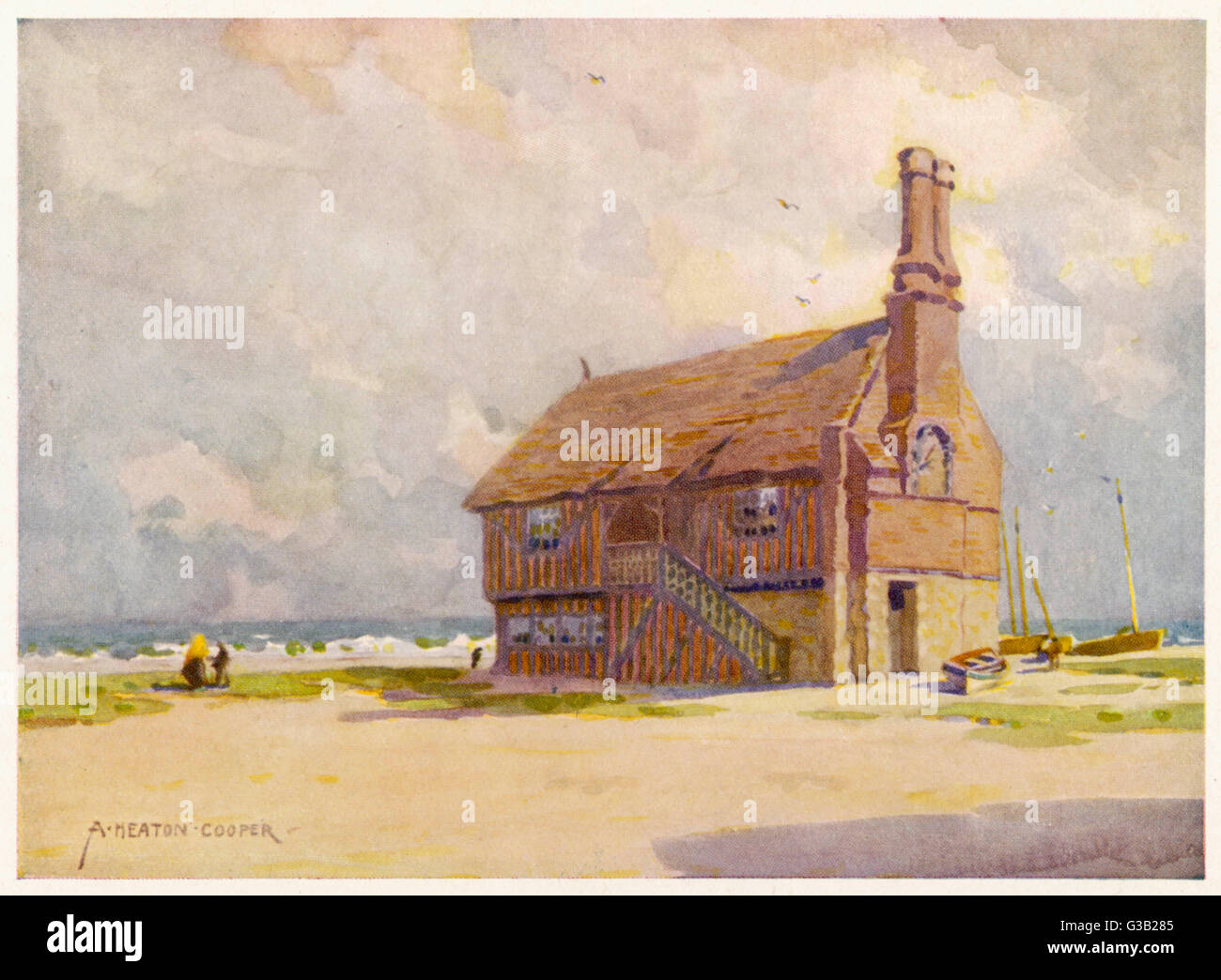 ALDEBURGH/MOOT HALL 1921 Stock Photo - Alamy