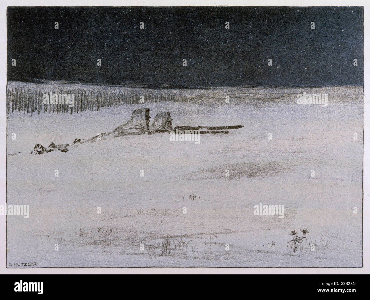 Listening post wwi hi-res stock photography and images - Alamy