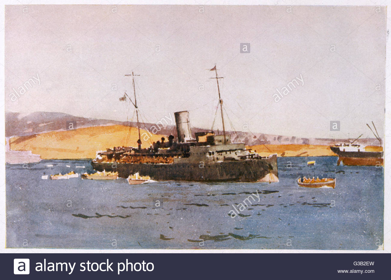 Wwi Gallipoli Suvla Bay Stock Photos & Wwi Gallipoli Suvla Bay Stock ...